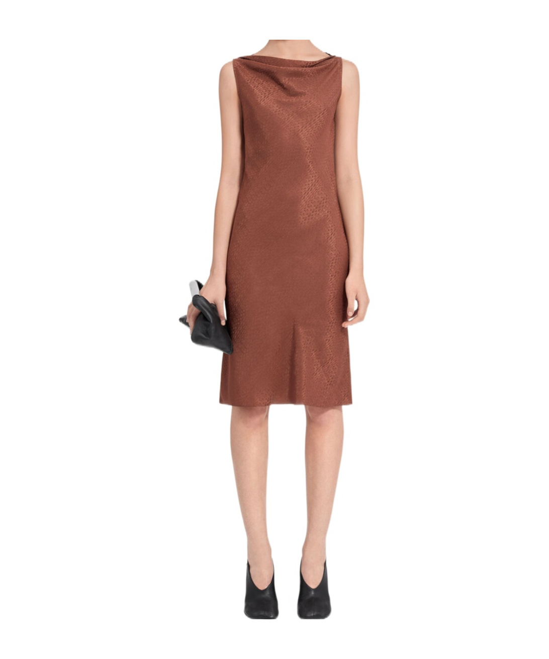 MAISON MARGIELA MM6 Maison Margiela Sleeveless Jacquard Midi Dress